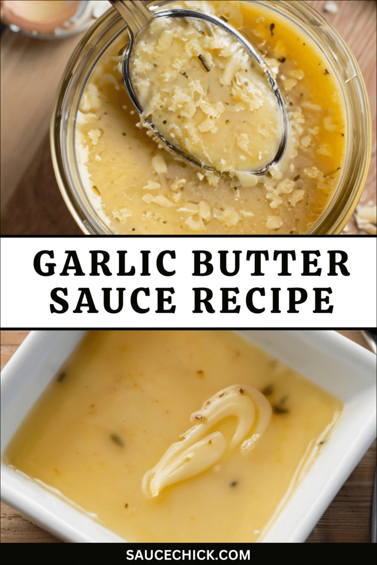 Garlic Butter Sauce Recipe | Perfect For Pasta & Seafood