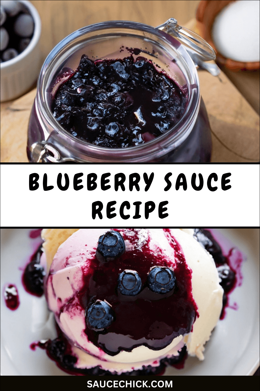Blueberry Sauce Recipe - Homemade and Easy