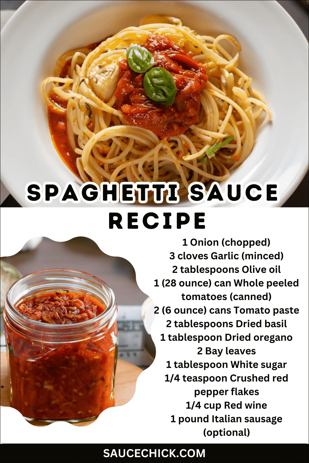 Spaghetti Sauce Recipe: Homemade Tomato Sauce Perfection