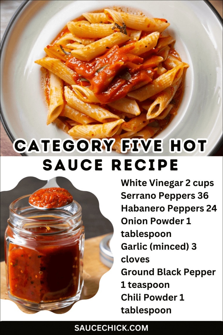 Spice Up Your Kitchen with Category Five Hot Sauce Recipe