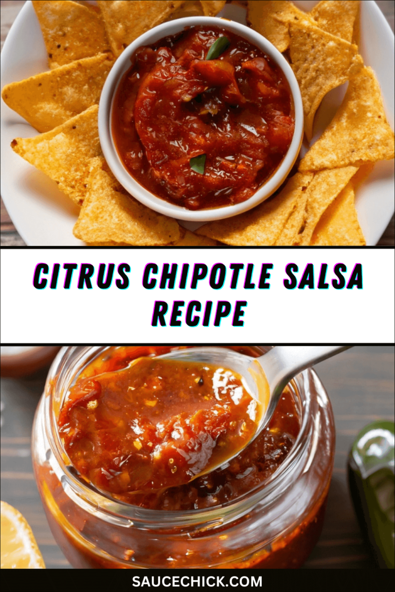 Citrus Chipotle Salsa Recipe | Spicy And Tangy Delight