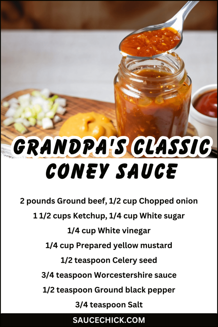 Classic Coney Sauce Recipe | Homemade Delight