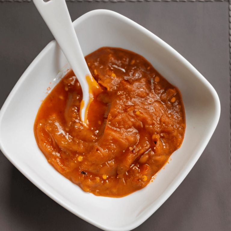 Spicy Persimmon Chutney Recipe | A Taste Of Autumn Delight