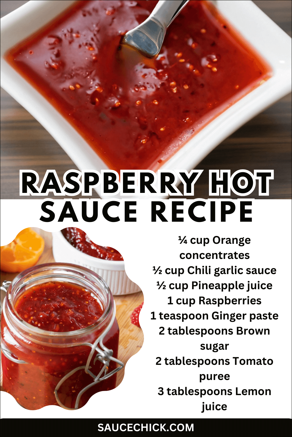 Raspberry Hot Sauce | A Sweet Heat Sensation