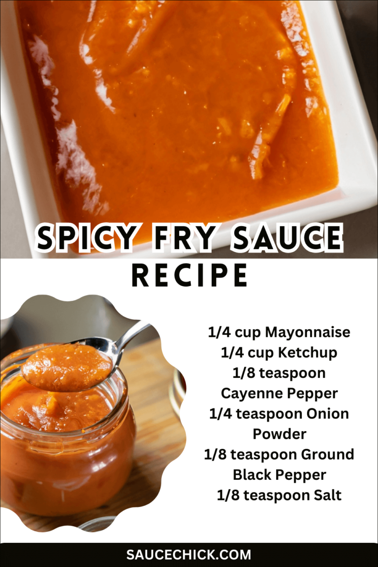 Spicy Fry Sauce Recipe: Classic Ingredients, Bold Flavor Delight!