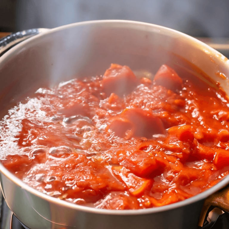 Spicy Tomato Sauce Recipe | Homemade Flavorful Delight