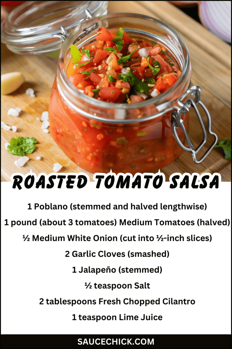 Roasted Tomato Salsa Recipe - A Flavorful Homemade Delight