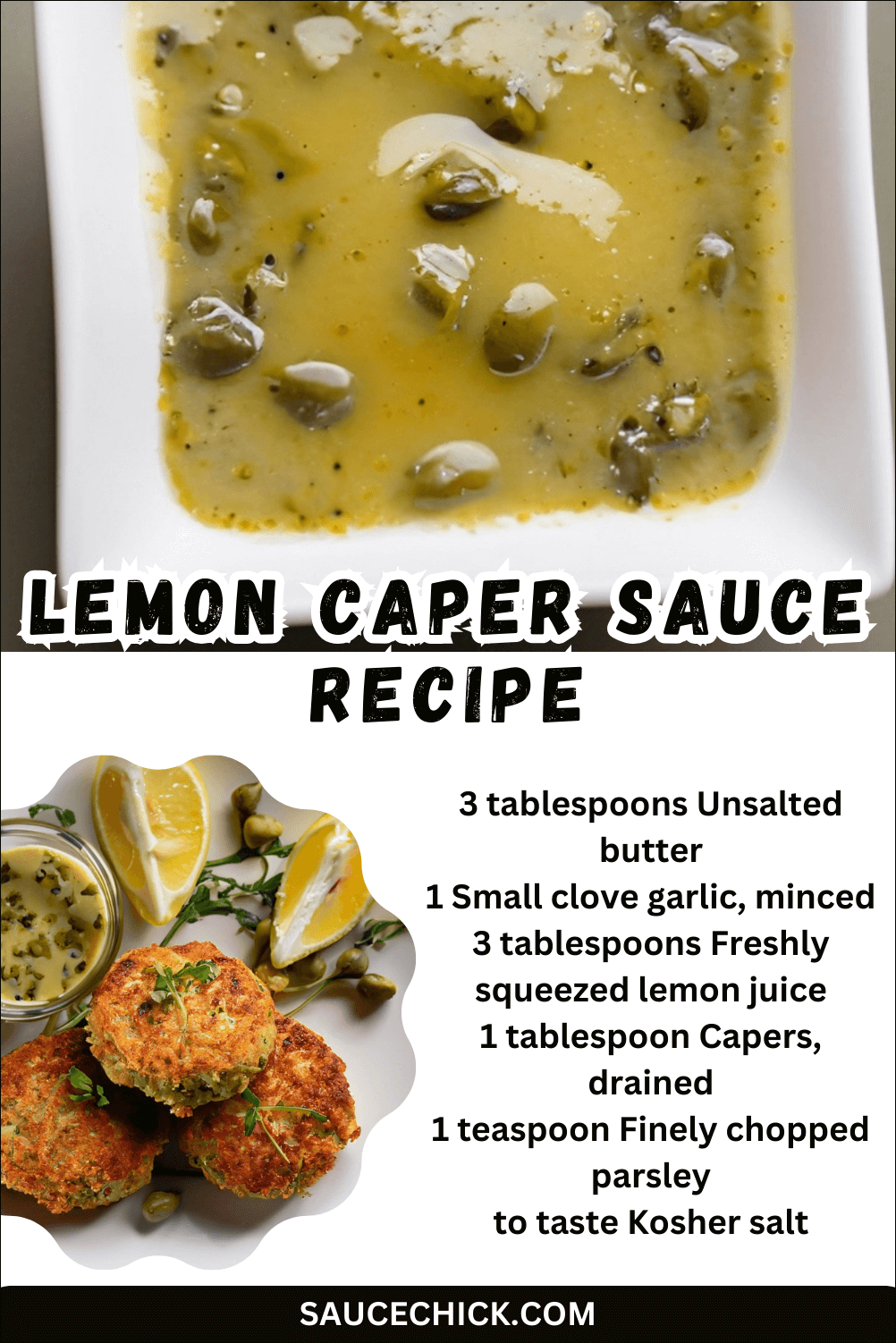 Lemon Caper Sauce Recipe | Tangy Homemade Instructions