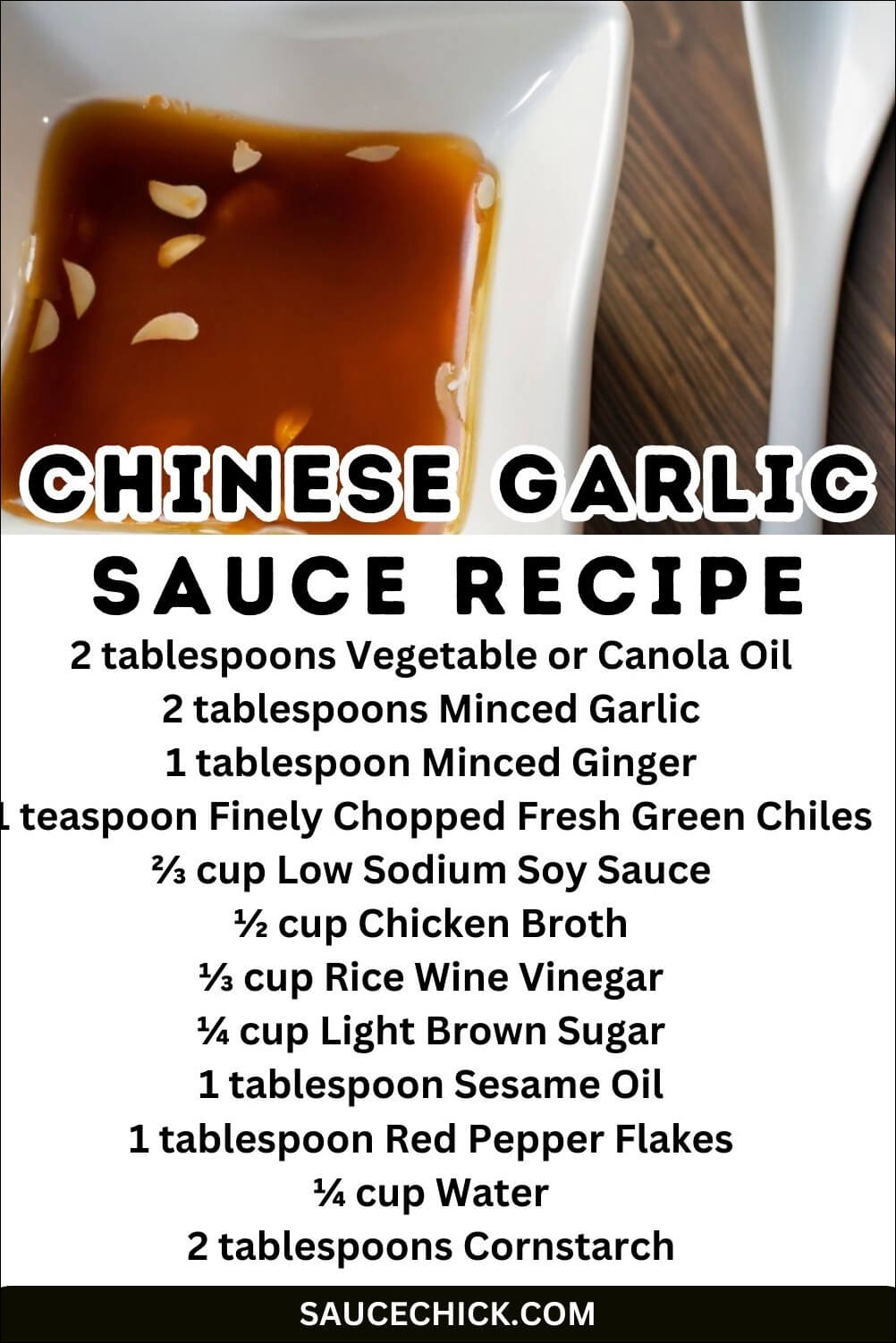 Chinese Garlic Sauce Recipe: Wok-Inspired Flavor Explosion