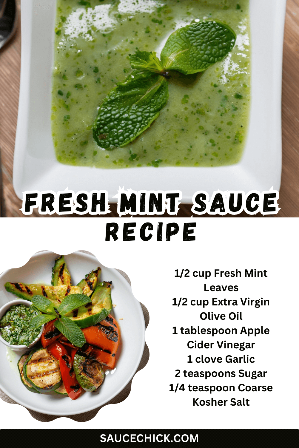 Fresh Mint Sauce Recipe: Cool Elegance for Culinary Delight