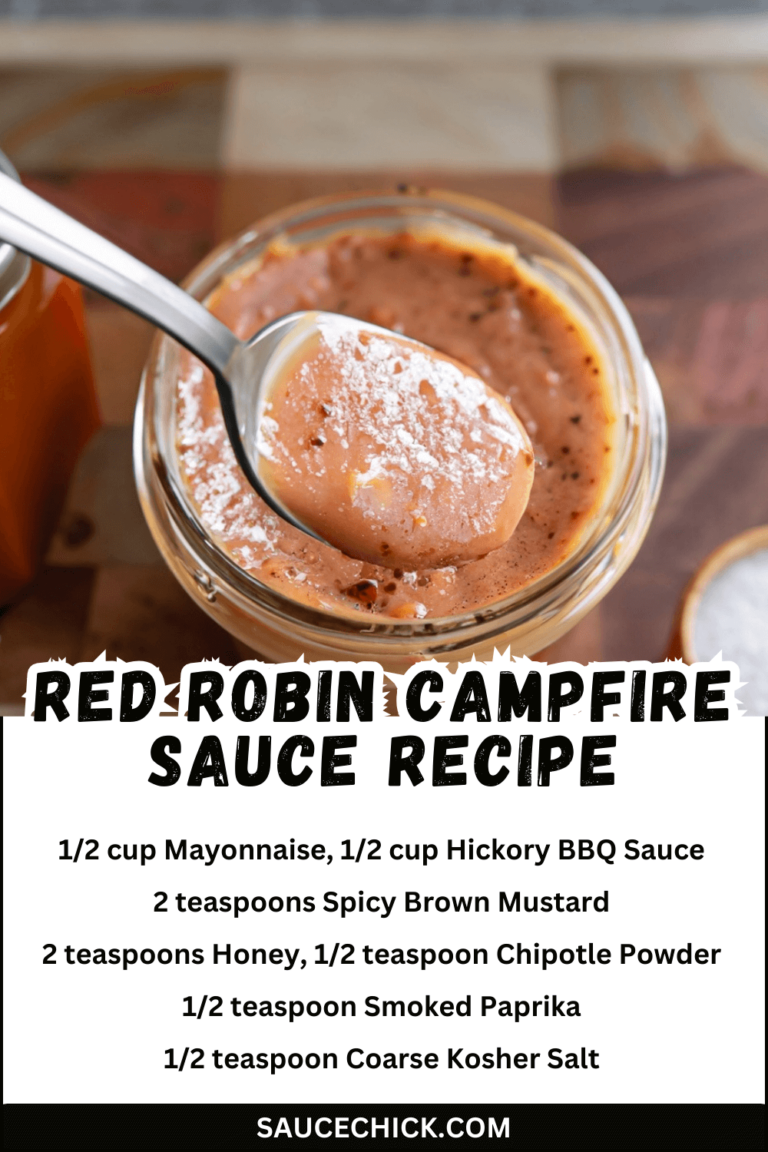 Red Robin Campfire Sauce Recipe: Try This Recipe Today