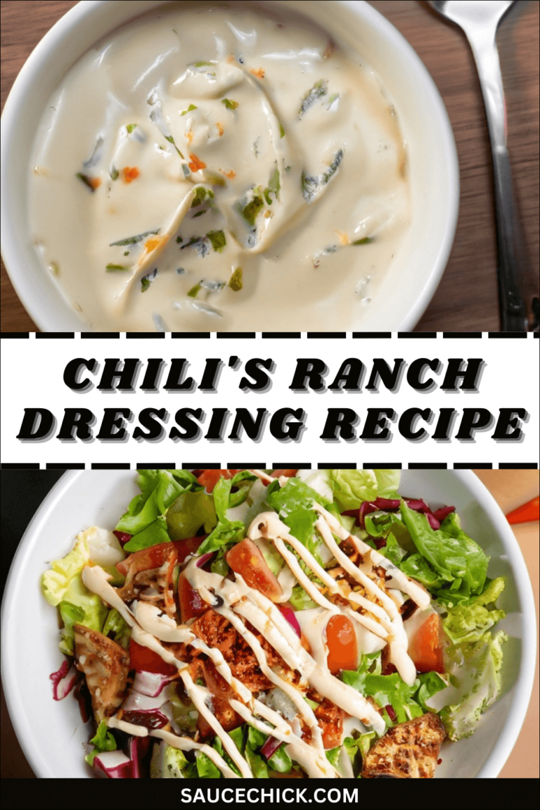 Chili's Ranch Dressing Recipe: Capture The Bold Flavors At Home