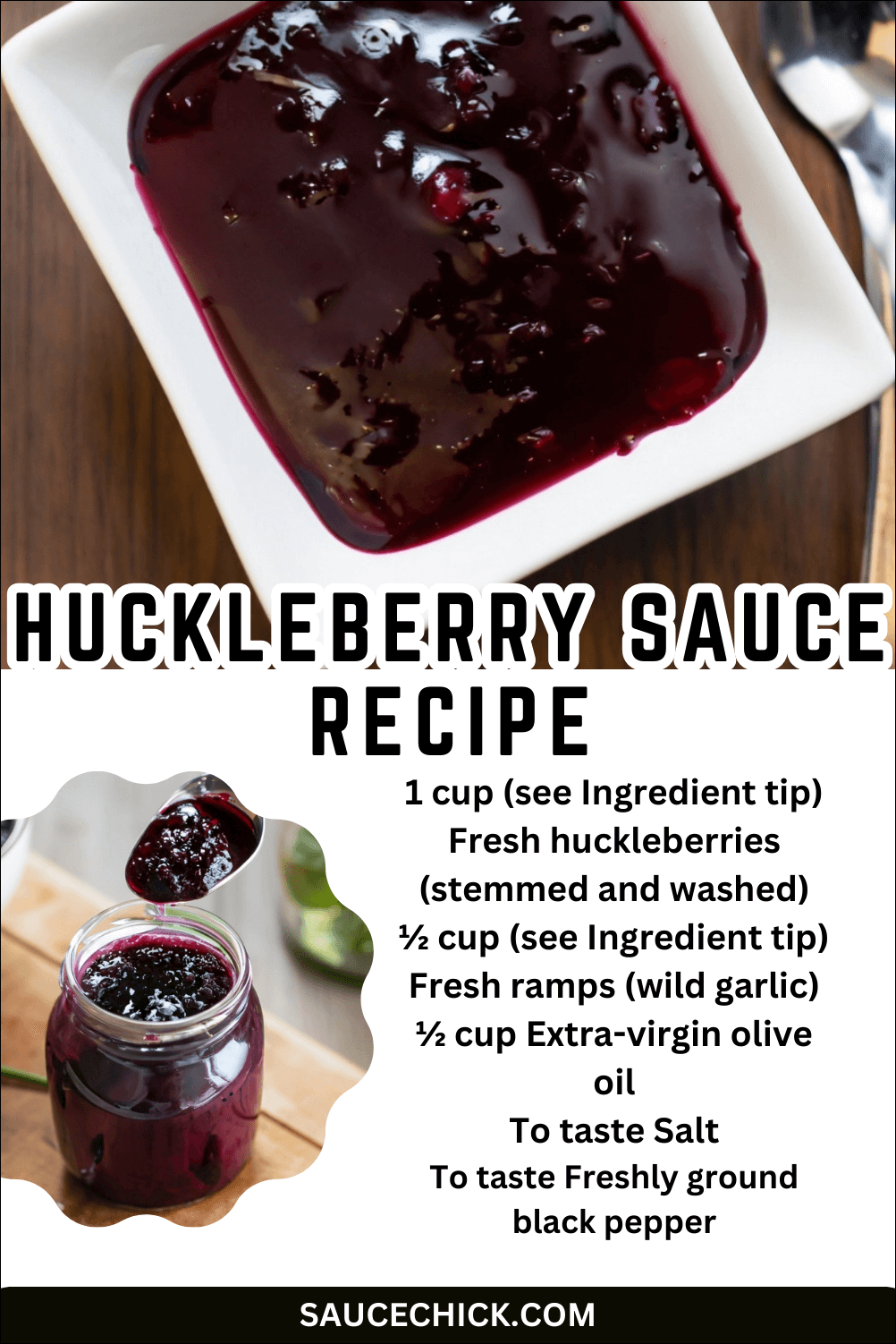 Huckleberry Sauce Recipe | Sweet & Tangy Delight