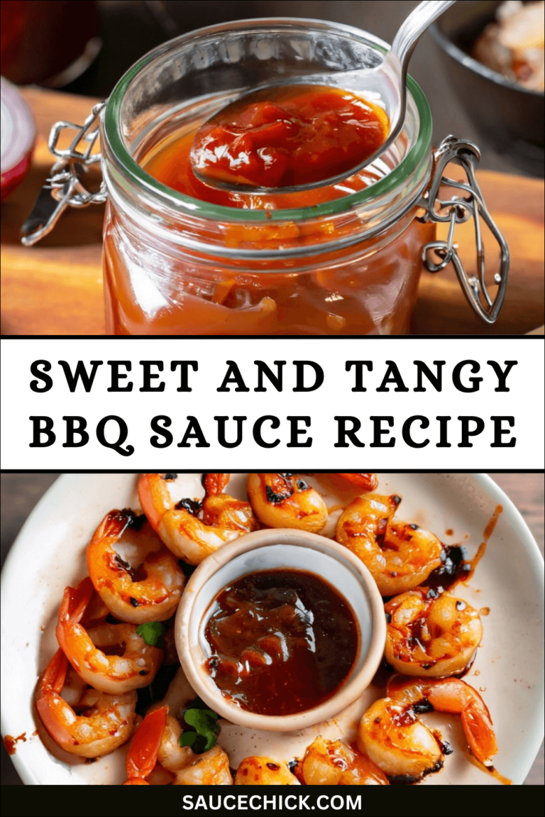 Sweet and Tangy BBQ Sauce: A Must Try Recipe