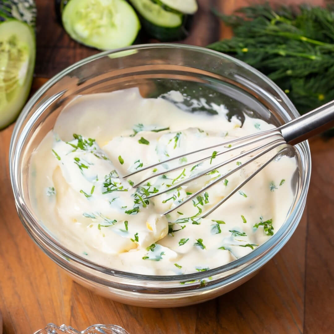 Cucumber Gyro Sauce Recipe | Easy Homemade Tzatziki