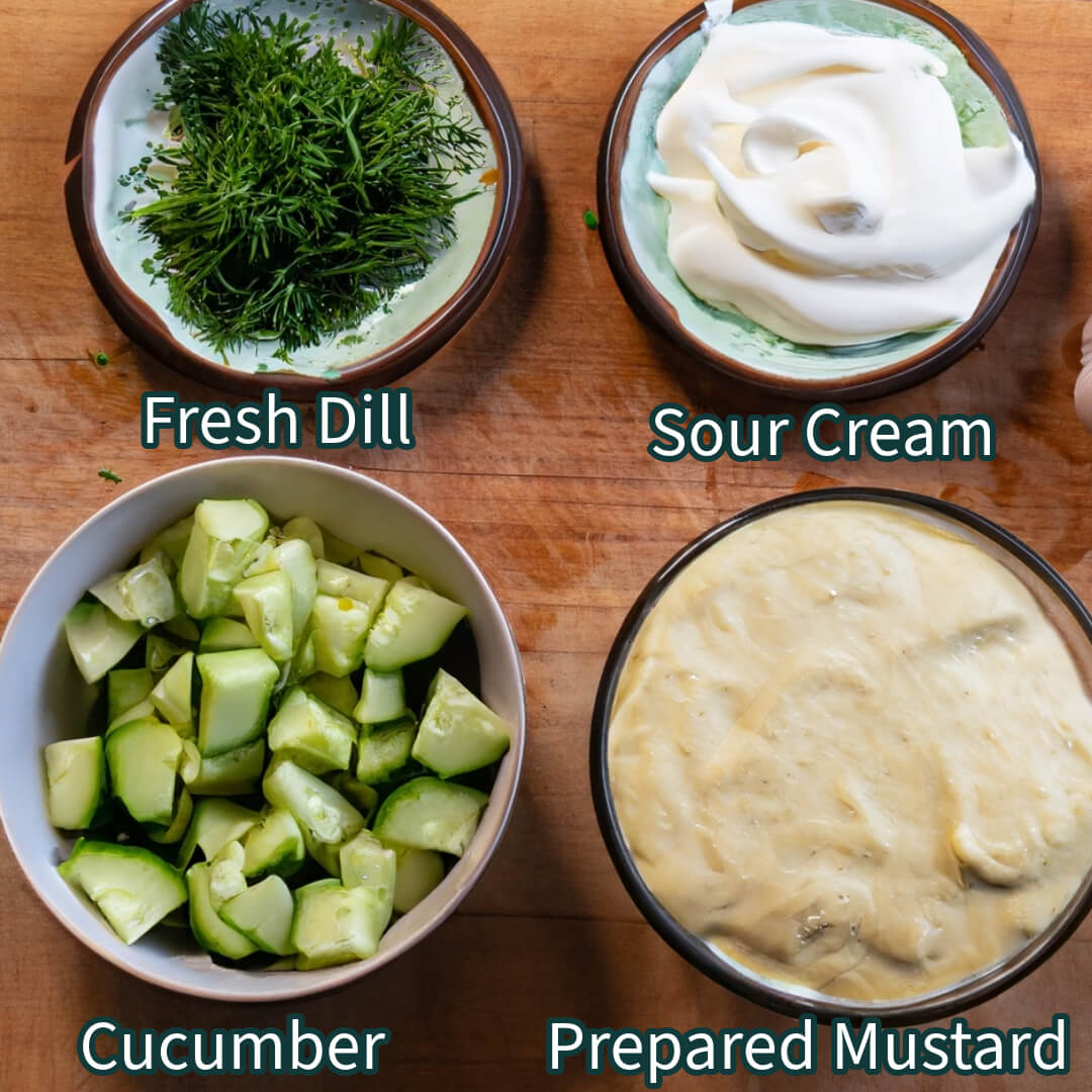 Cucumber Gyro Sauce Recipe | Easy Homemade Tzatziki