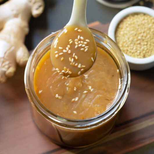 Sesame Ginger Sauce Recipe | The Perfect Condiment