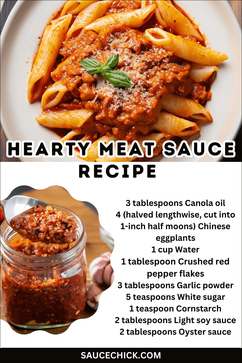 Hearty Meat Sauce Recipe | Perfect For Pasta And More