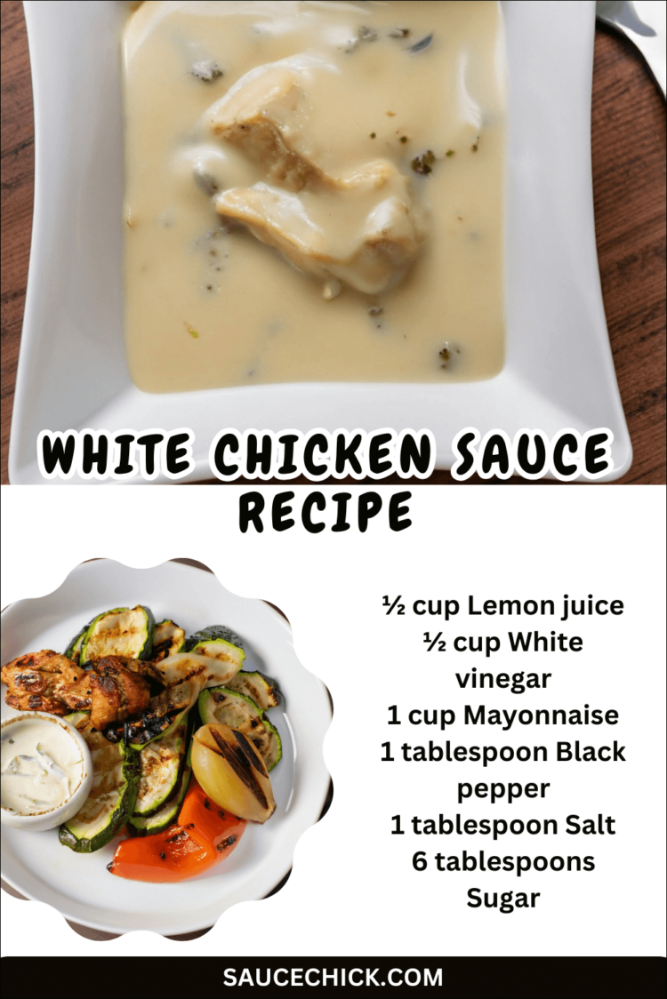 White Chicken Sauce Recipe | A Flavorful Journey