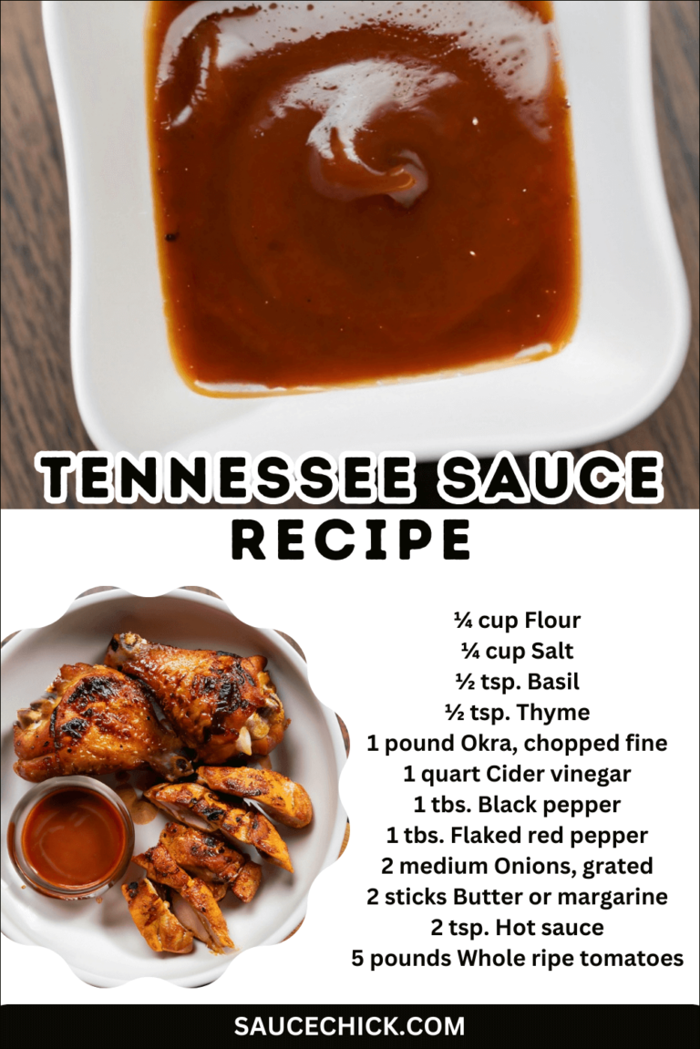 Tennessee Sauce Recipe Revealed | BBQ Sauce Perfection