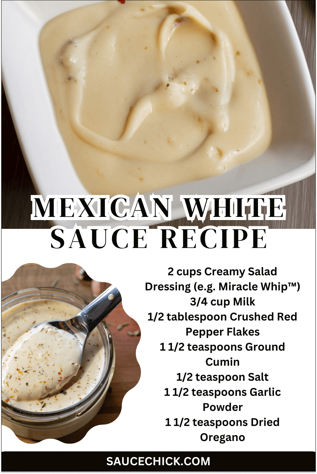 Mexican White Sauce Recipe: Creamy Magic In A Spoon