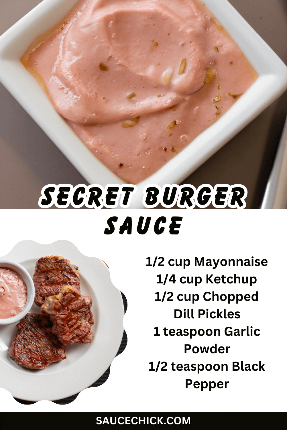 Homemade Secret Burger Sauce Recipe for Perfect Burgers