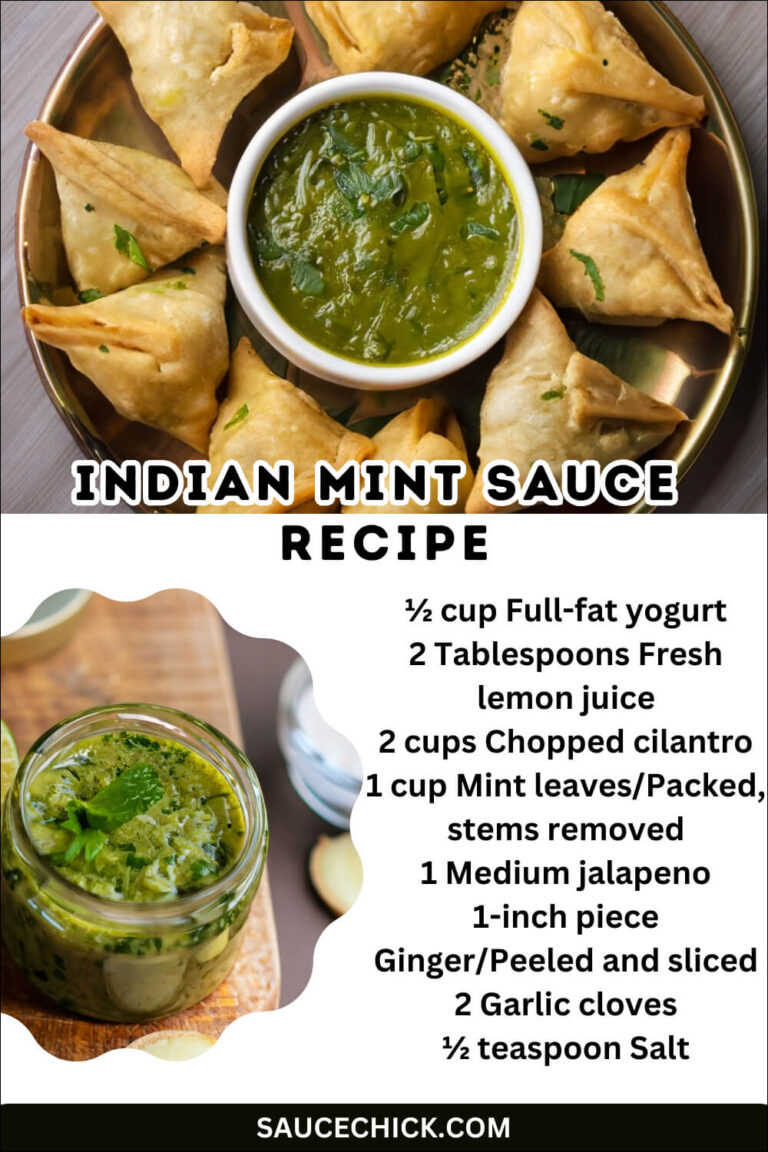 Indian Mint Sauce Recipe: Refreshing Delight for Spicy Cuisine