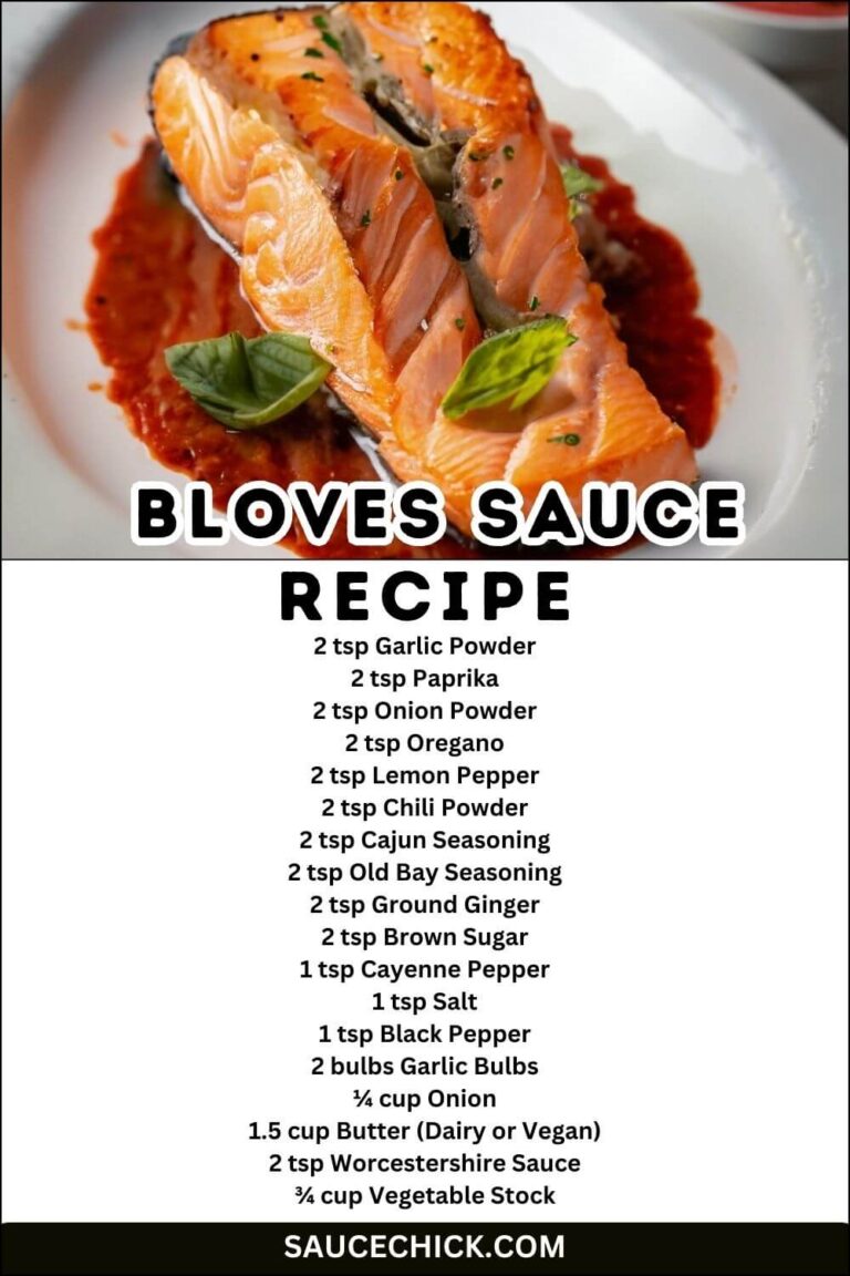 Bloves Sauce Recipe: Dive Into Flavorful Bliss