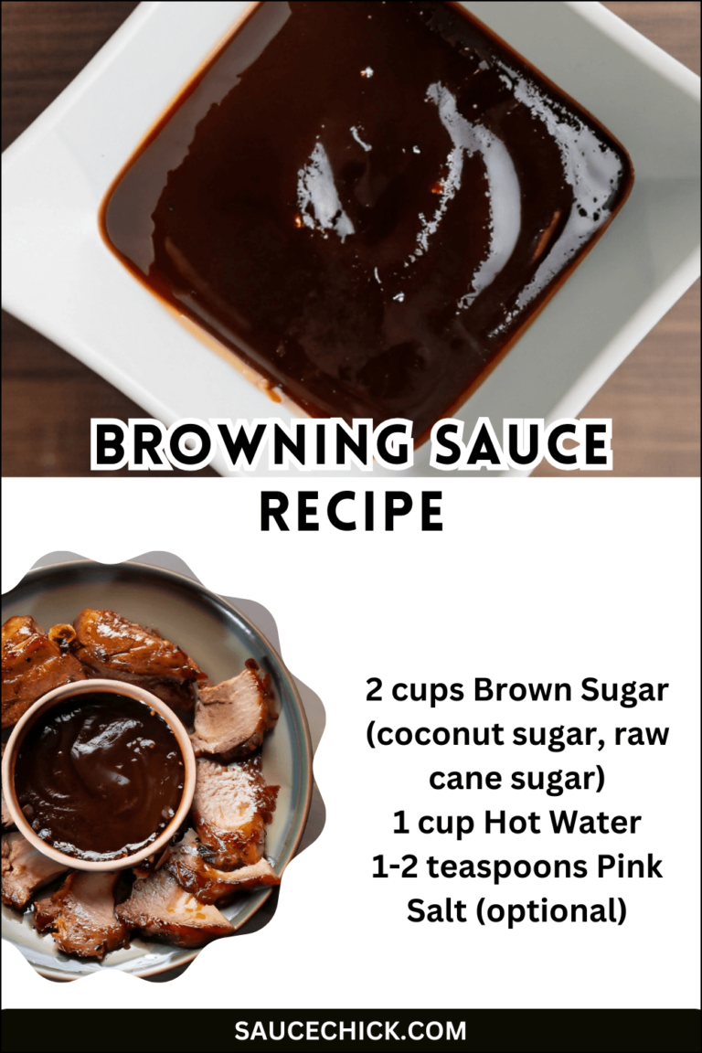 Browning Sauce Recipe: For Flavorful Depth