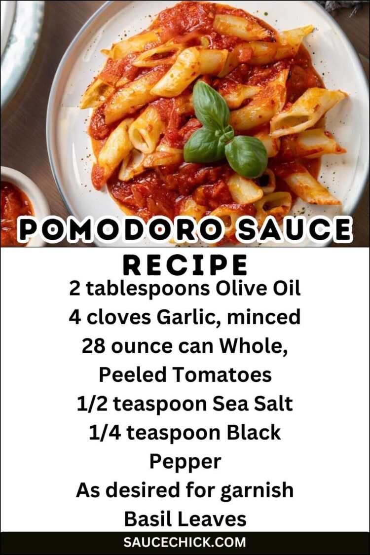 Pomodoro Sauce Recipe: A Taste of Italy