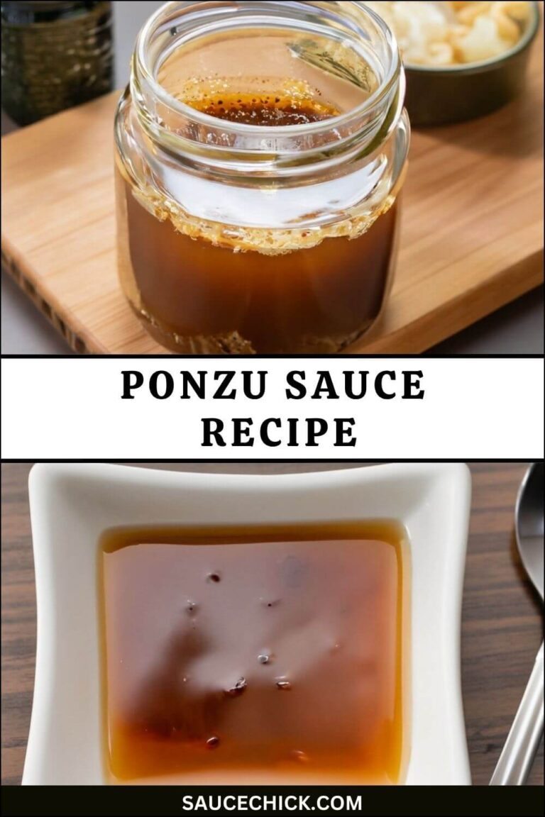 Ponzu Sauce Recipe: A Zesty Citrus Twist