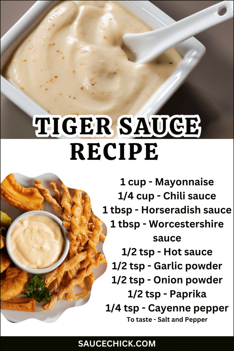 Tiger Sauce Recipe: Homemade Spicy Condiment Delight